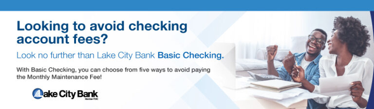 Basic Checking | Personal Banking | Lake City Bank