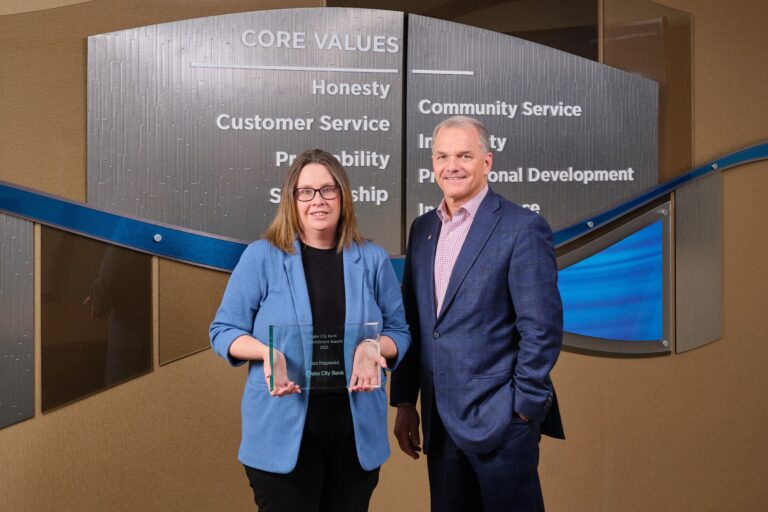 Lake City Bank Presents 2025 Commitment Award to Vice President Lisa ...